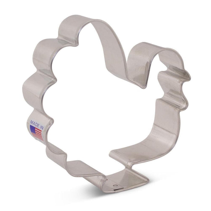 Large Turkey Cookie Cutter 3 5/8" — The Cookie Countess