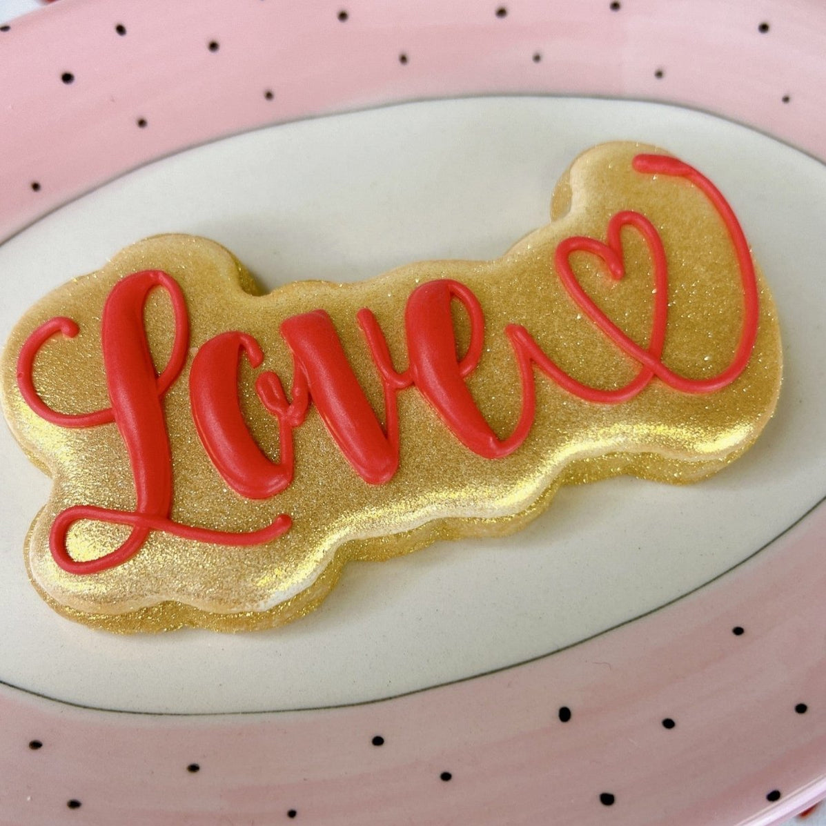 Love Script Cookie Cutter — The Cookie Countess
