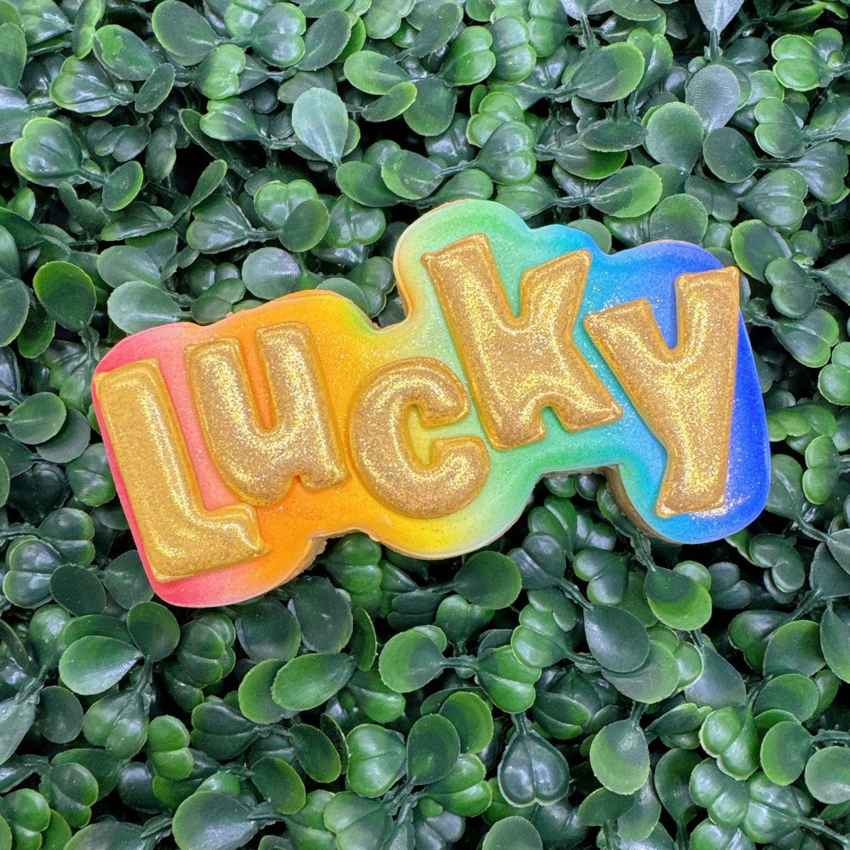 Lucky Plaque Cookie Cutter — The Cookie Countess