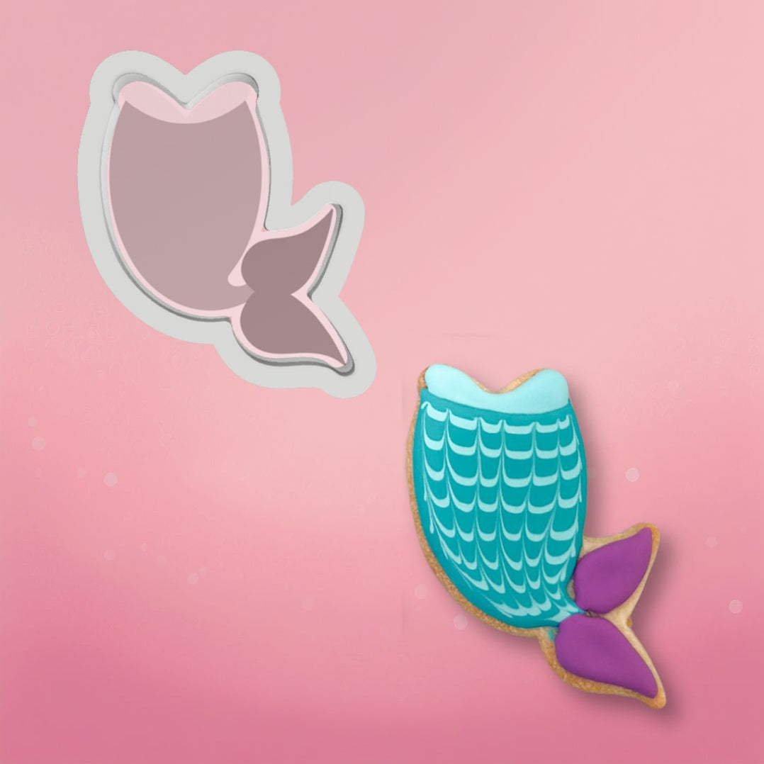 Mermaid Tail Cookie Cutter — The Cookie Countess