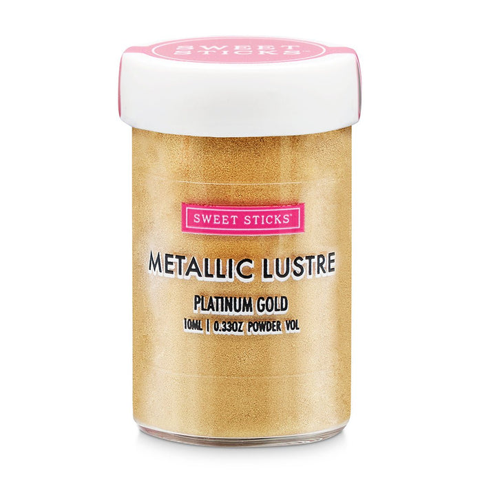 Metallic Lustre Dust -Platinum Gold 4g — The Cookie Countess