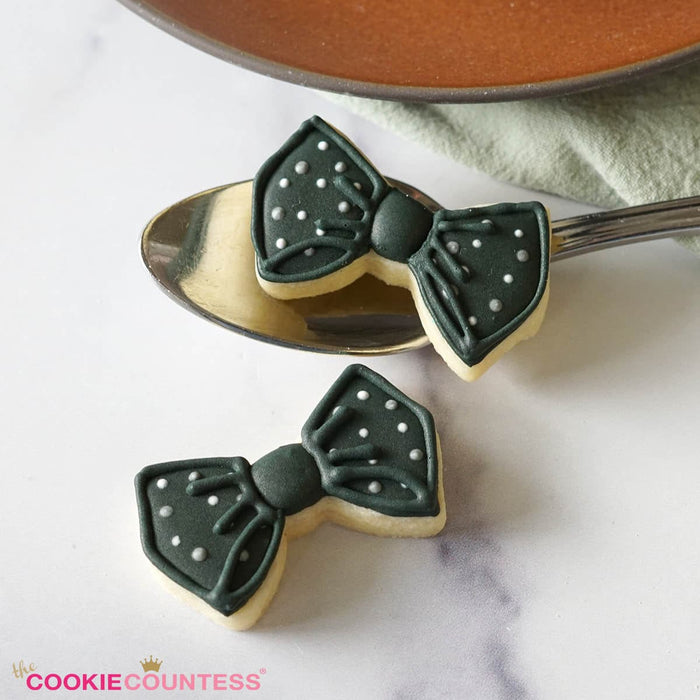 Mini Bow Tie Cookie Cutter 1.75" — The Cookie Countess
