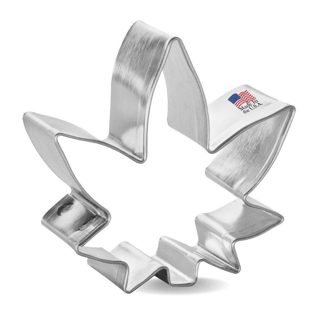 Mini Leaf Cookie Cutter — The Cookie Countess