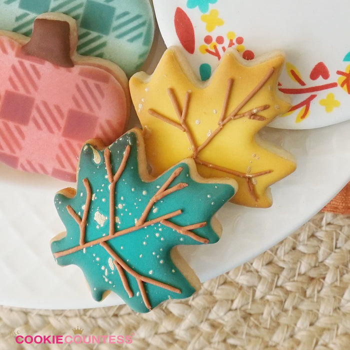 Mini Maple Leaf Cookie Cutter 2 1 4 — The Cookie Countess