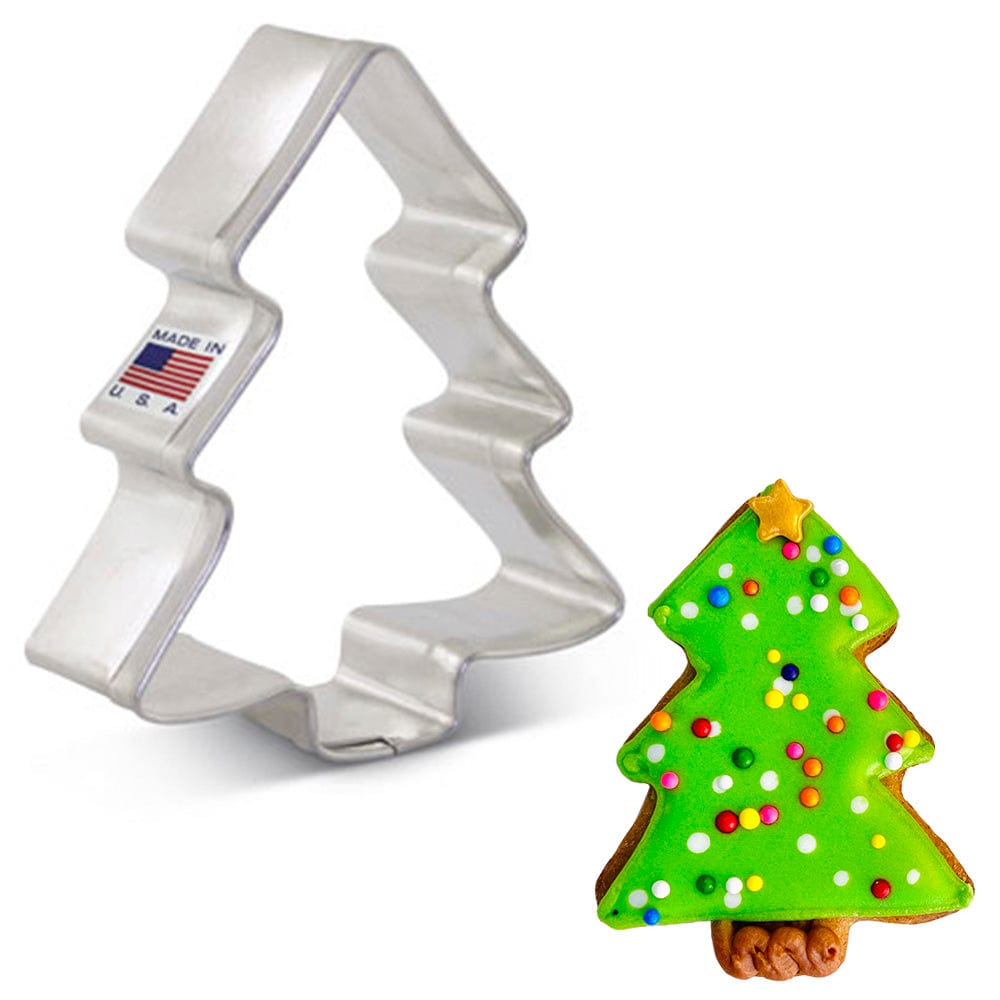 MINI Tree Cookie Cutter 2 1/4" — The Cookie Countess