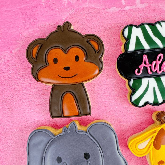 Monkey Cookie Cutter — The Cookie Countess