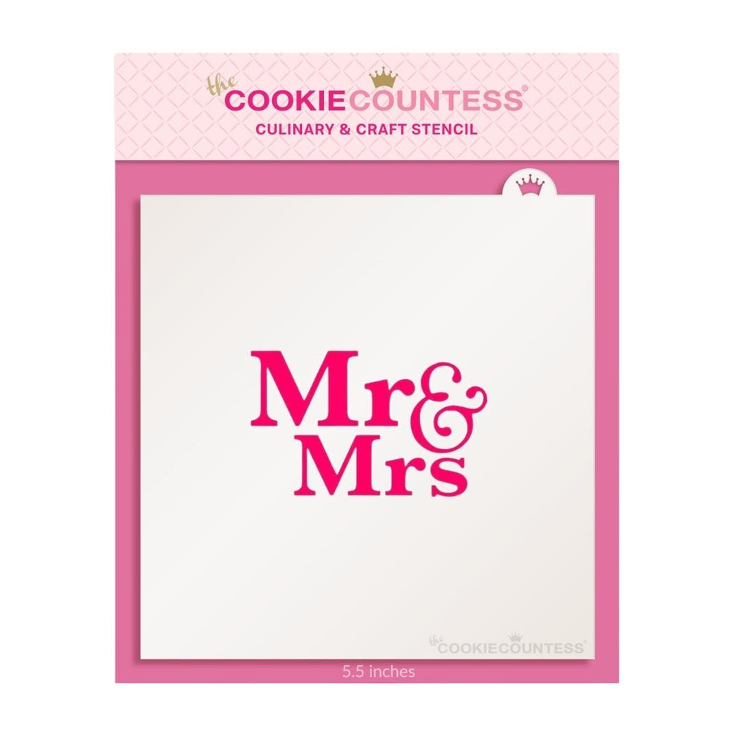 Stencils: Wedding & Love — The Cookie Countess