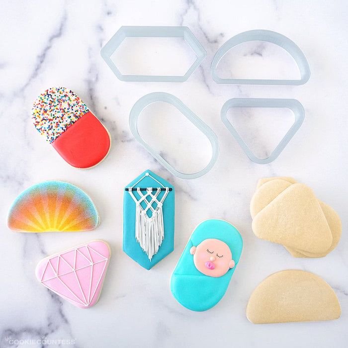 New Basics Cookie Cutters, Set of 4 — The Cookie Countess