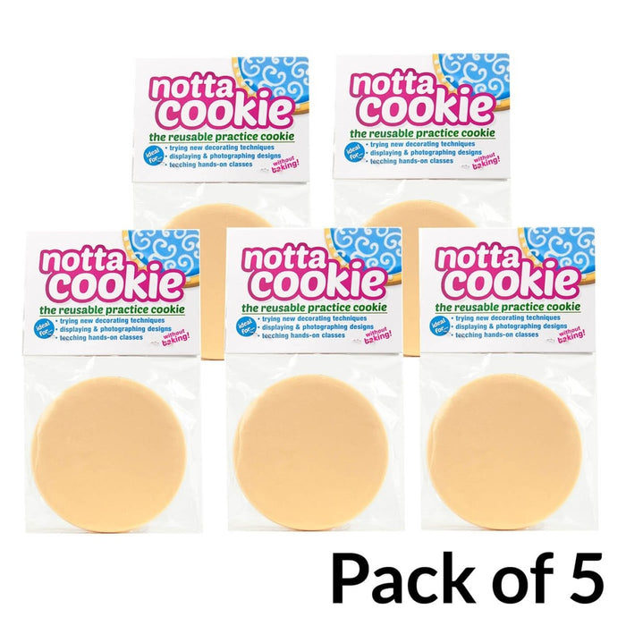 Notta Cookie - How to Practice Cookie Decorating Washable Fake Cookie ...