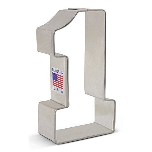 Number 1 Cookie Cutter 3 1/4" — The Cookie Countess