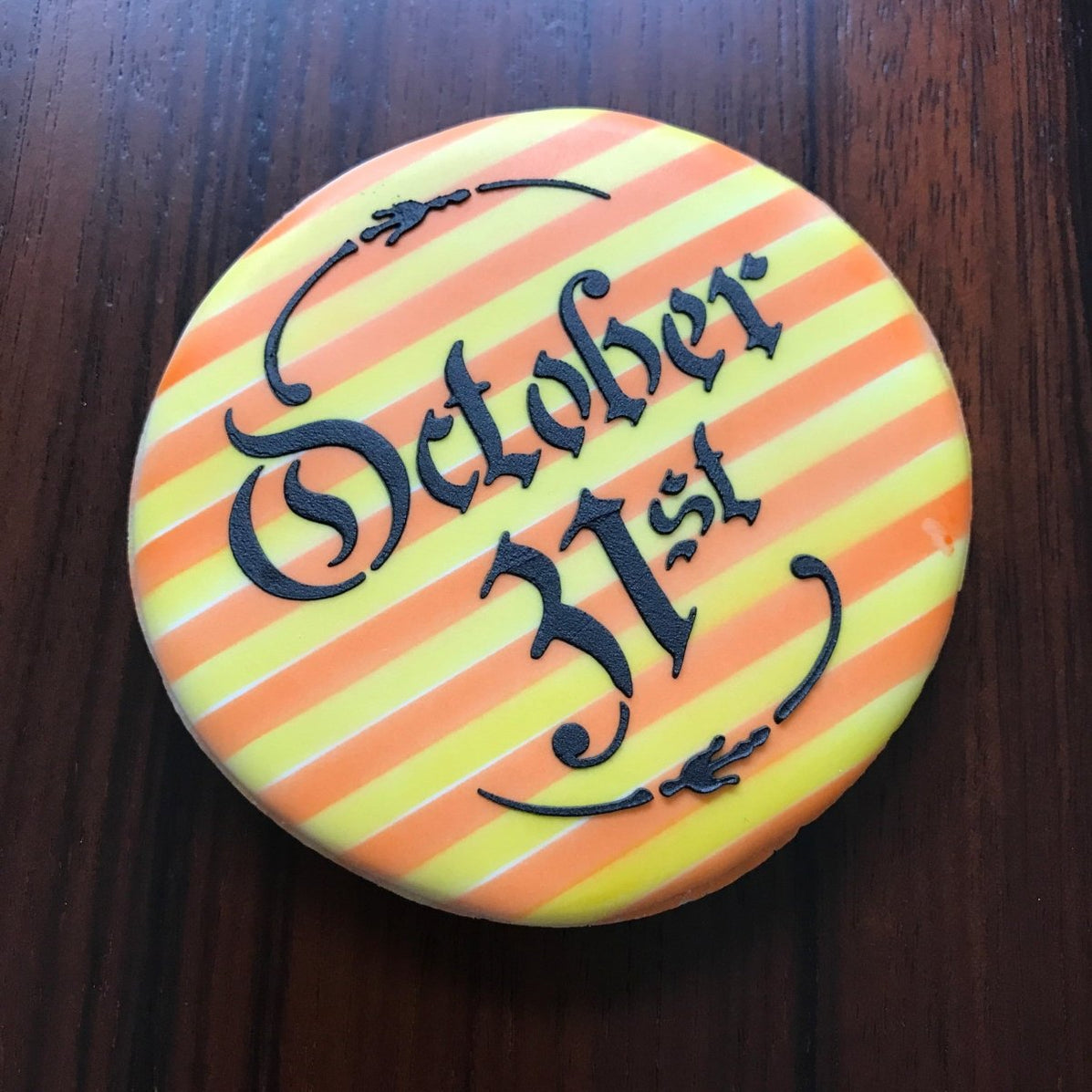 October 31st Halloween Stencil — The Cookie Countess