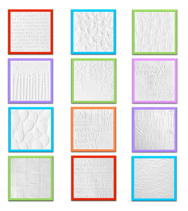Parchment Texture Sheets - Birthday Combo 1 (Set of 12 Sheets) — The ...