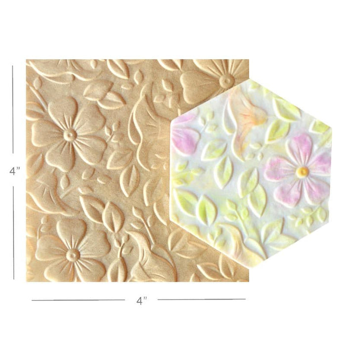 Parchment Texture Sheets - Floral 10 — The Cookie Countess