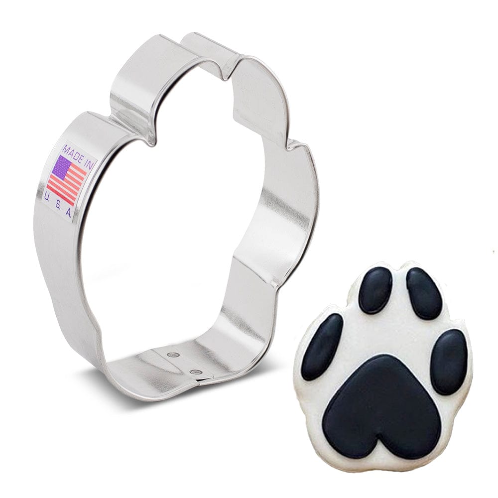Paw Print Dog or Cat Cookie Cutter — The Cookie Countess