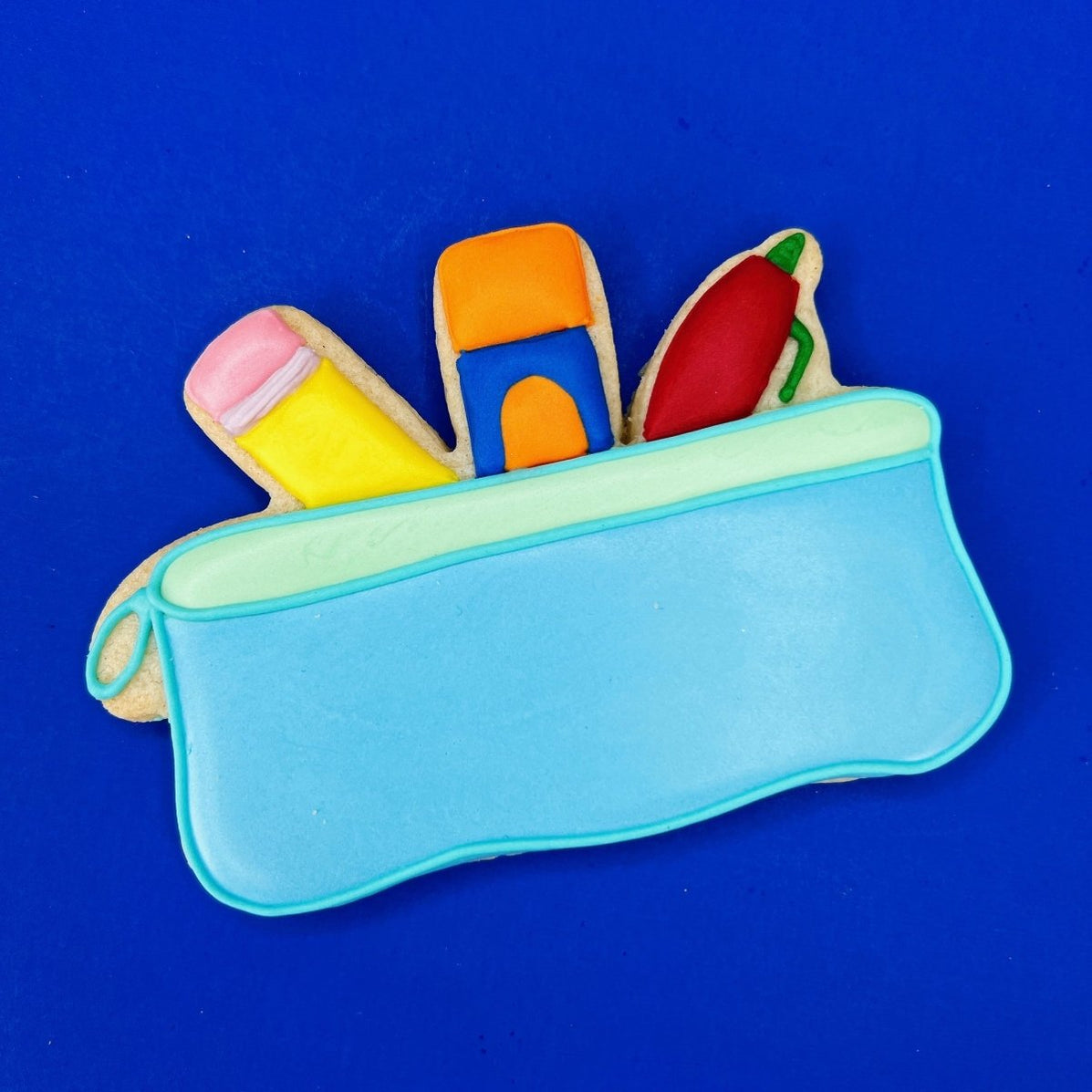 Pencil Case Cookie Cutter — The Cookie Countess