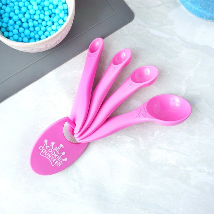 Perfect Pink Measuring Spoons - Made in USA, Dishwasher Safe — The ...