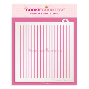 Easy Pinstripe Background for Cookies, Cakes - Made in USA — The Cookie ...