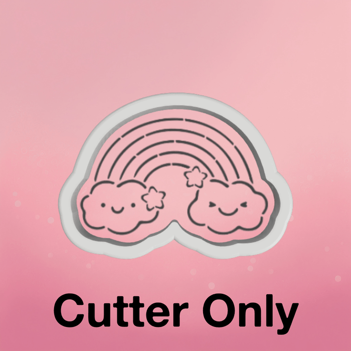Rainbow Cute PYO Cookie Stencil - Perfect for Unicorn Parties — The ...