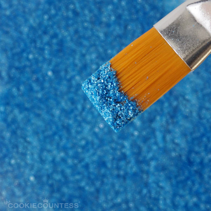 Blue Edible Glitter FDA Approved Made in USA - Kosher, Vegan — The ...