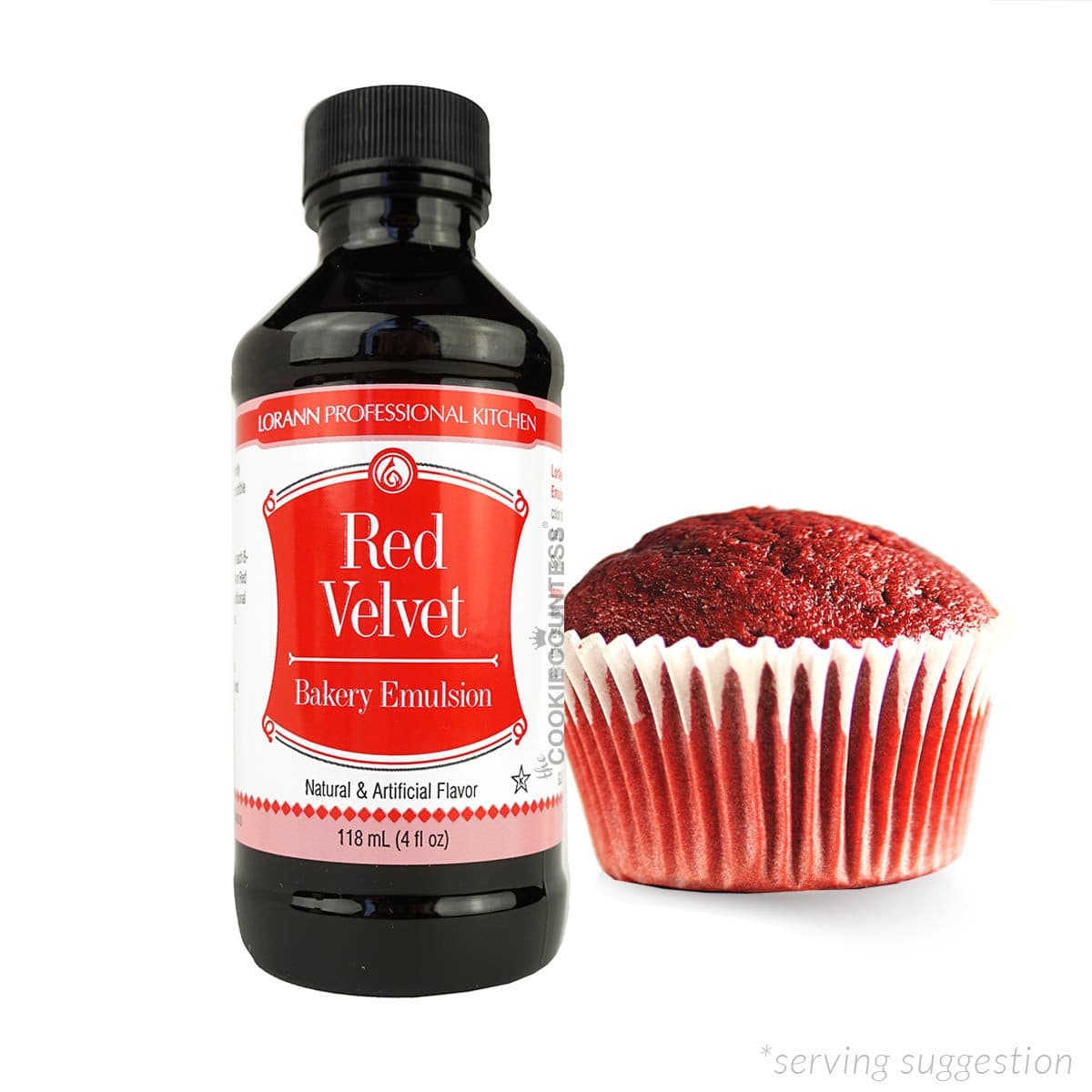 Red Velvet Cake & Cookie Emulsion Flavoring - Alcohol free Made in USA ...
