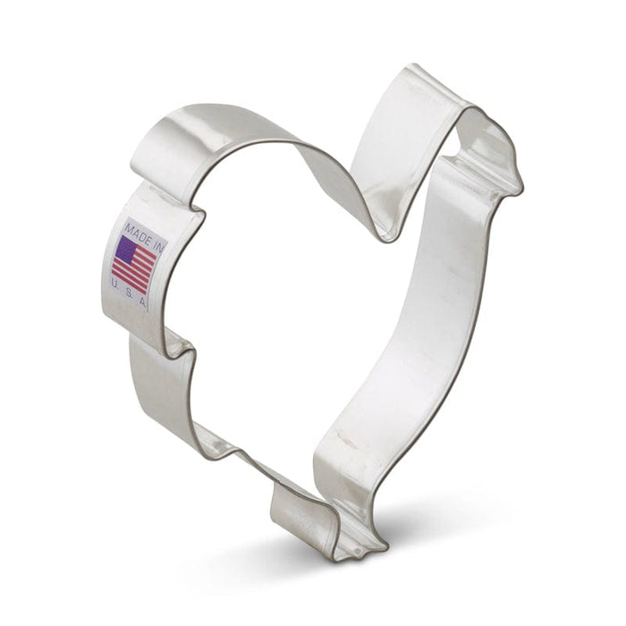 Rooster Cookie Cutter 4" — The Cookie Countess
