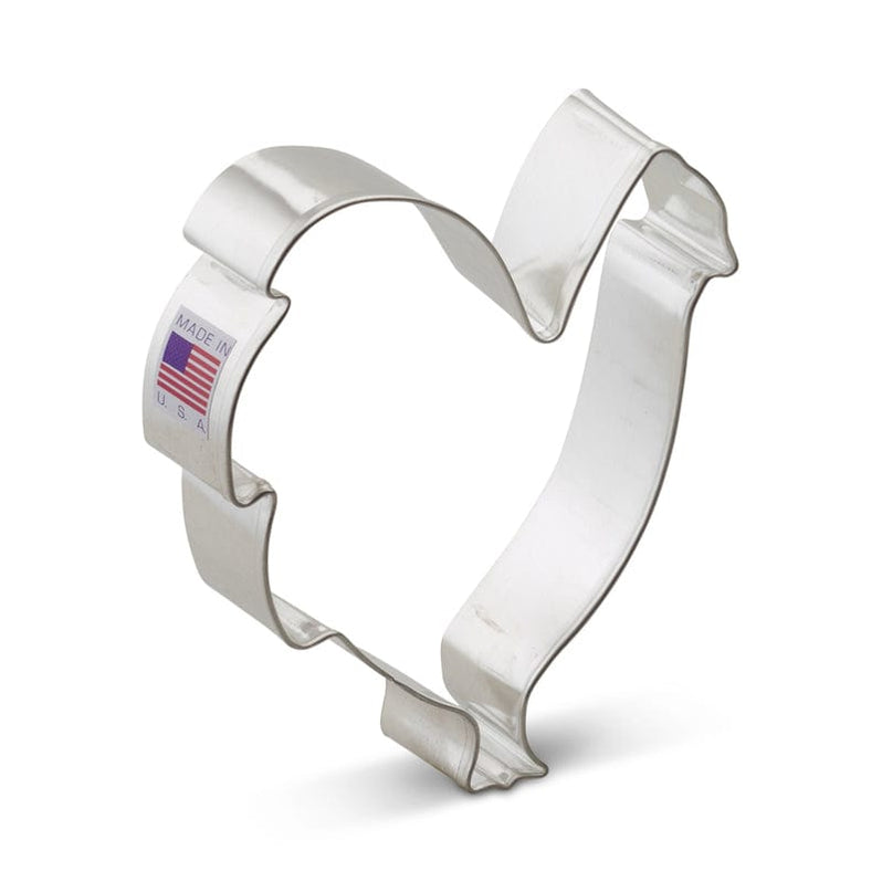Rooster Cookie Cutter 4" — The Cookie Countess