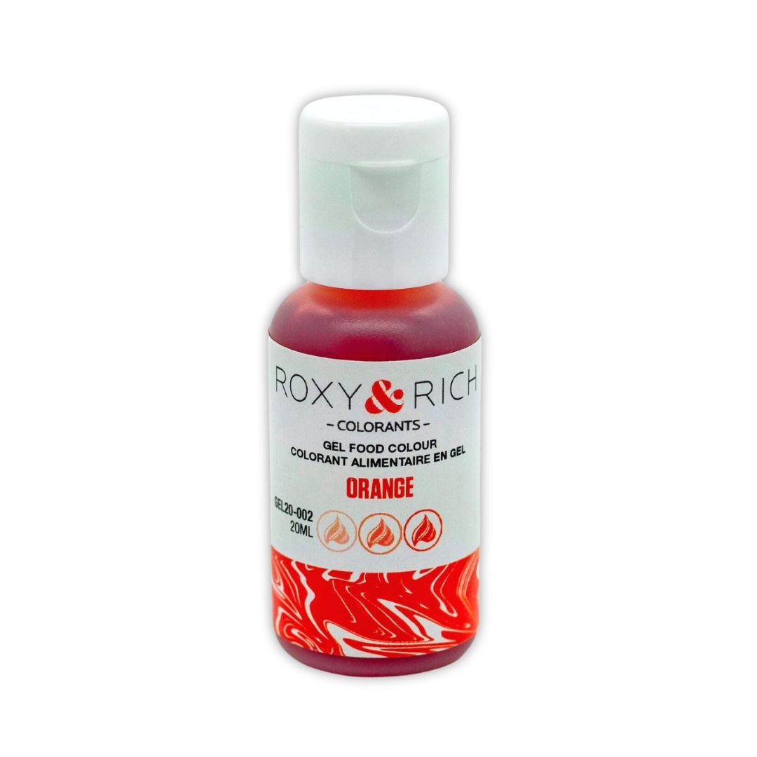 Roxy and Rich Gel Food Color for Chocolate 20ml-Orange — The Cookie ...