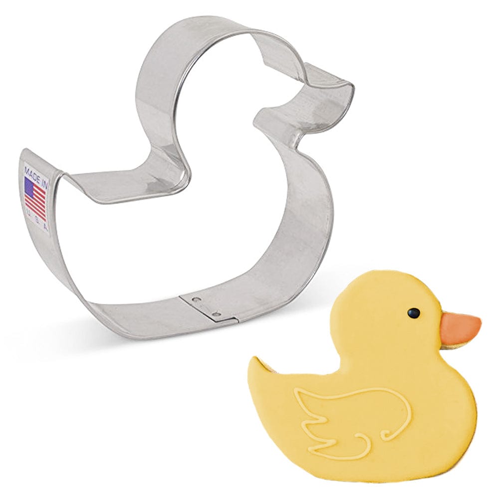Rubber Duckie Cookie Cutter 3 3/8" — The Cookie Countess