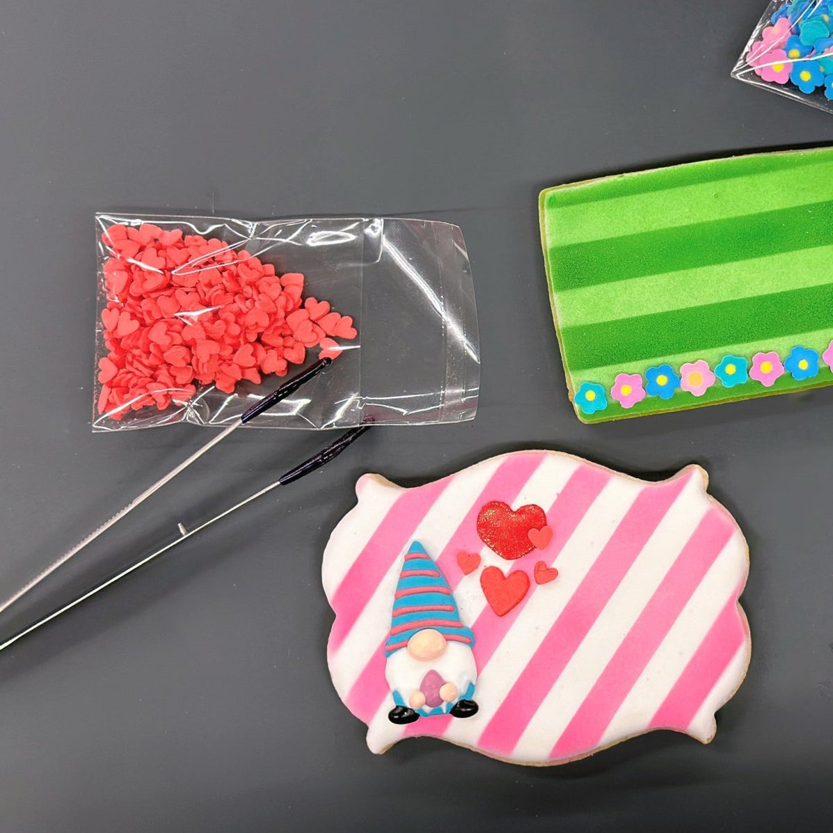 Silicone Tipped Tweezers for Cakes, Pastry Culinary, Gold Leaf — The ...