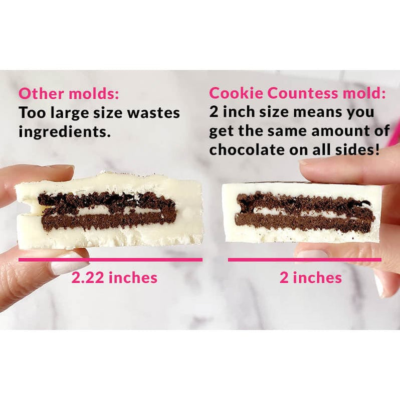 Sandwich Cookie (Oreo) Chocolate Mold — The Cookie Countess