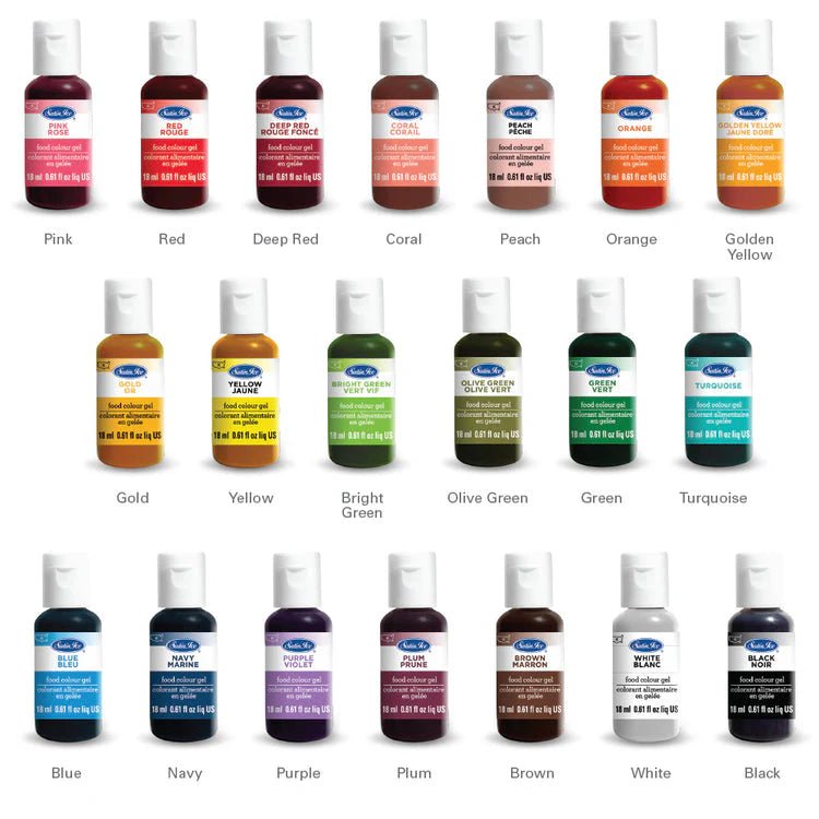 Satin Ice Gel Food Color Gel .61 oz — The Cookie Countess