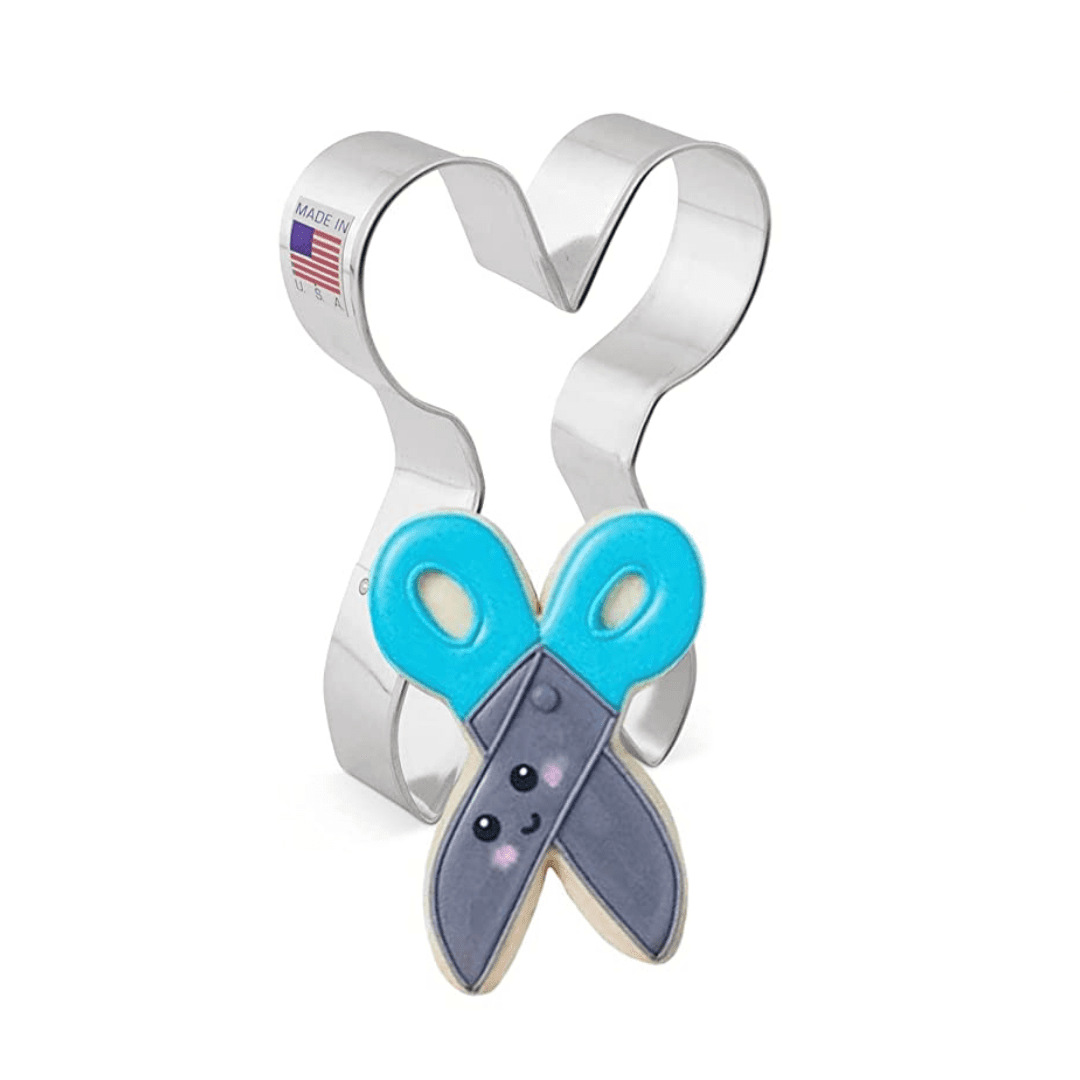 Scissors Cookie Cutter 4 1/4" — The Cookie Countess