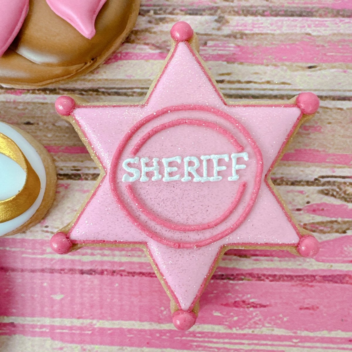 Sheriff Star Cookie Cutter — The Cookie Countess