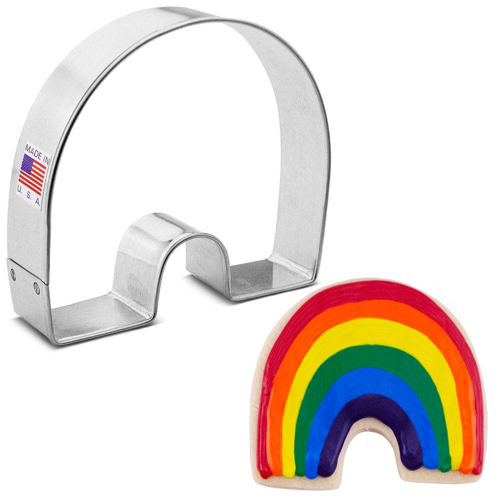 Simple Rainbow Cookie Cutter — The Cookie Countess