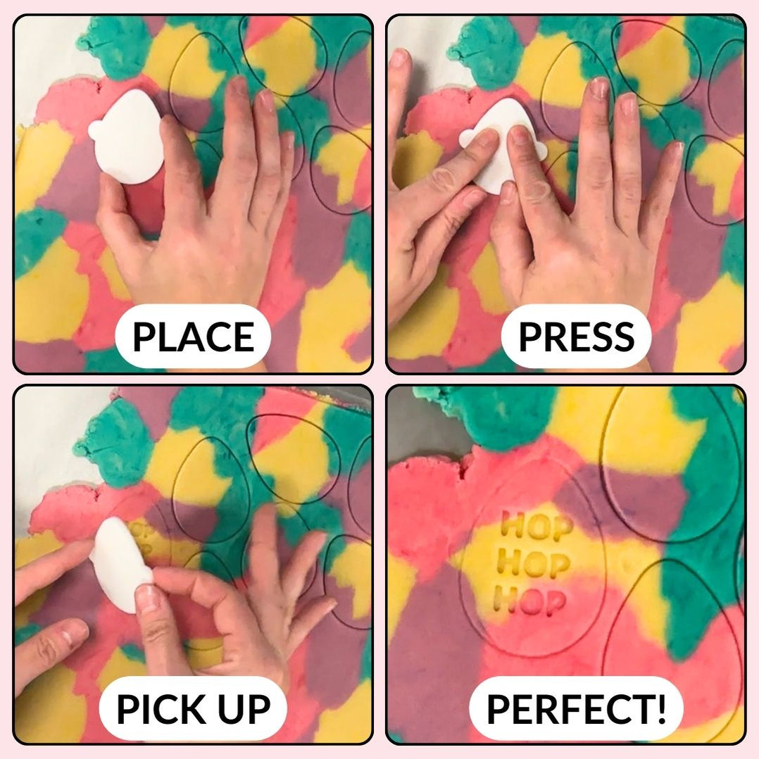 Small Egg Cookie Cutter and Easter Stamps — The Cookie Countess
