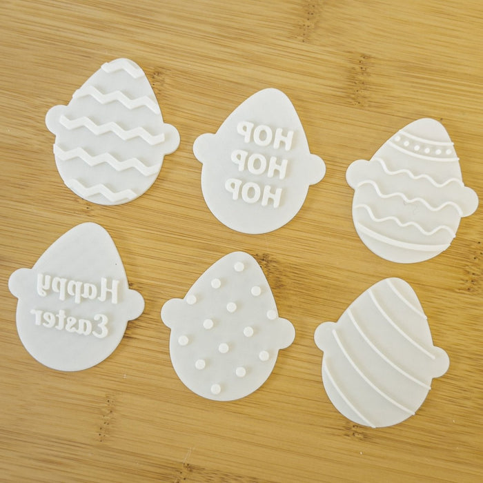 Small Egg Cookie Cutter and Easter Stamps — The Cookie Countess