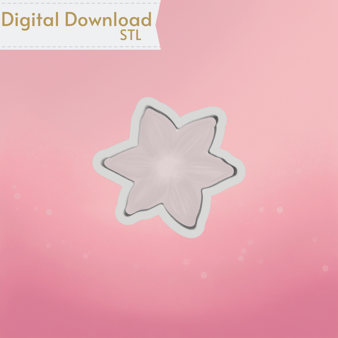 Spring Flower Cookie Cutter STL — The Cookie Countess