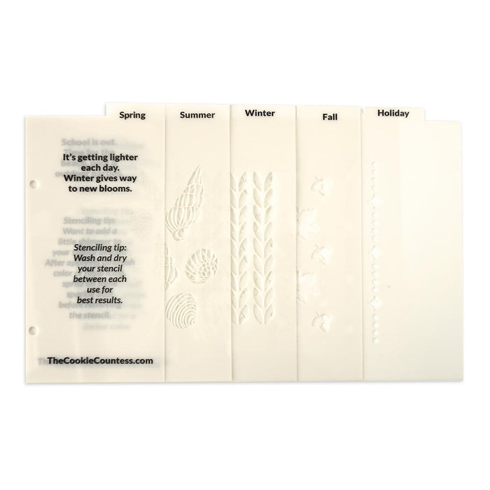 Stencil Binder Divider Tabs for Organizing Stencil DIY — The Cookie ...