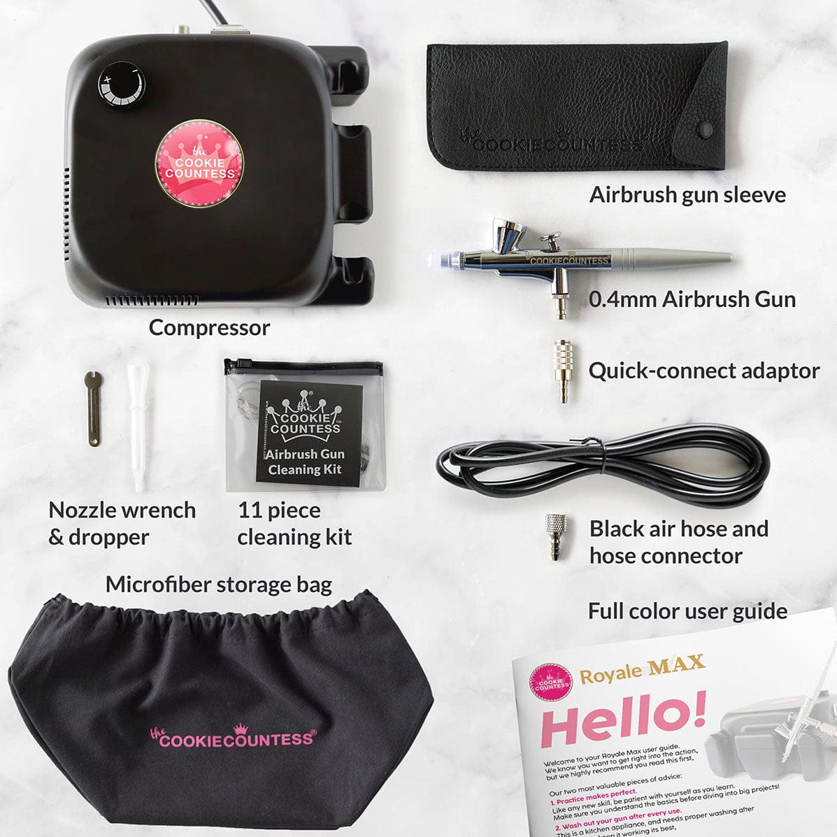 Cookie Countess Royale Max Airbrush System® — The Cookie Countess