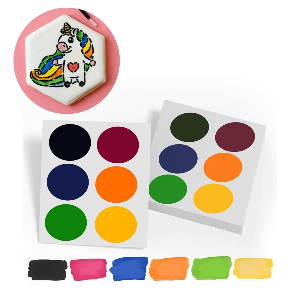 Edible Paint Palettes for Cookies Made in USA Ships Fast — The Cookie ...