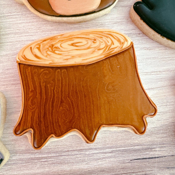 Tree Stump Cookie Cutter — The Cookie Countess