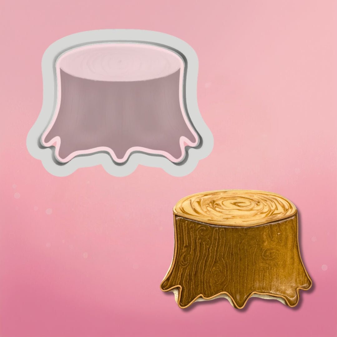Tree Stump Cookie Cutter — The Cookie Countess