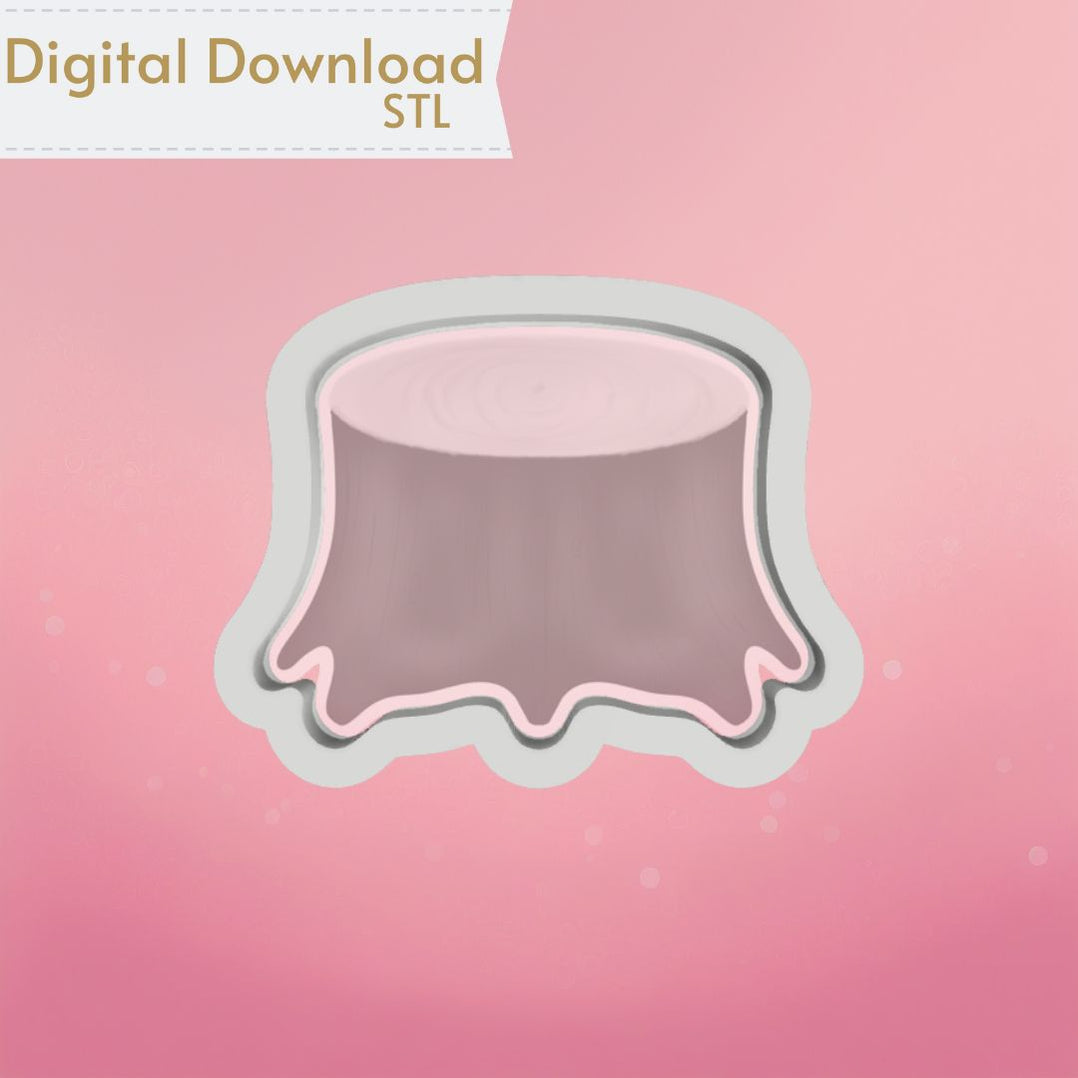 Tree Stump Cookie Cutter STL — The Cookie Countess