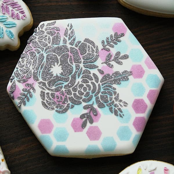 Wild Flower Stencil for Cookies and Cakes Floral — The Cookie Countess
