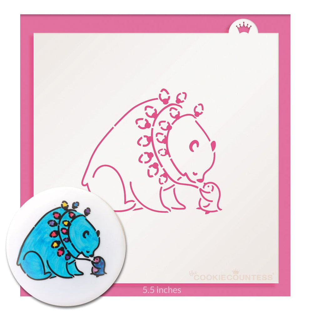 Winter Friends PYO Stencil — The Cookie Countess