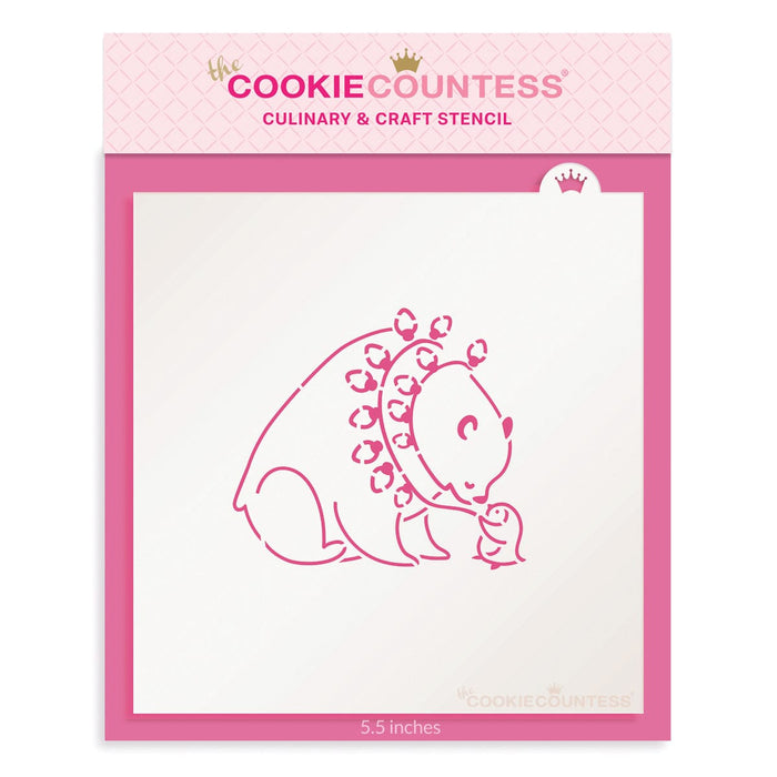 Winter Friends PYO Stencil — The Cookie Countess