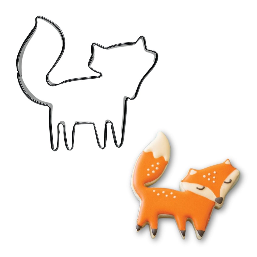 Woodland Cute Fox Cookie Cutter — The Cookie Countess