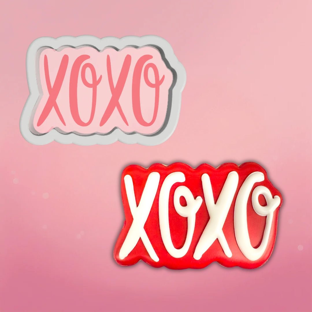 XOXO Cookie Cutter — The Cookie Countess
