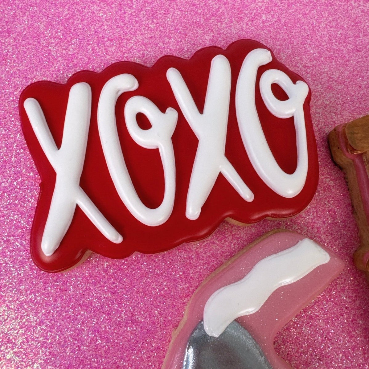 XOXO Cookie Cutter STL — The Cookie Countess