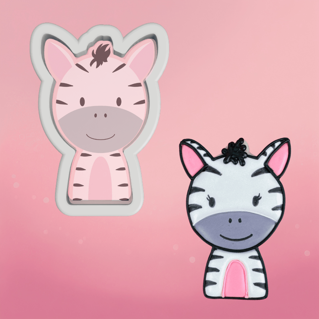 Zebra Cookie Cutter — The Cookie Countess
